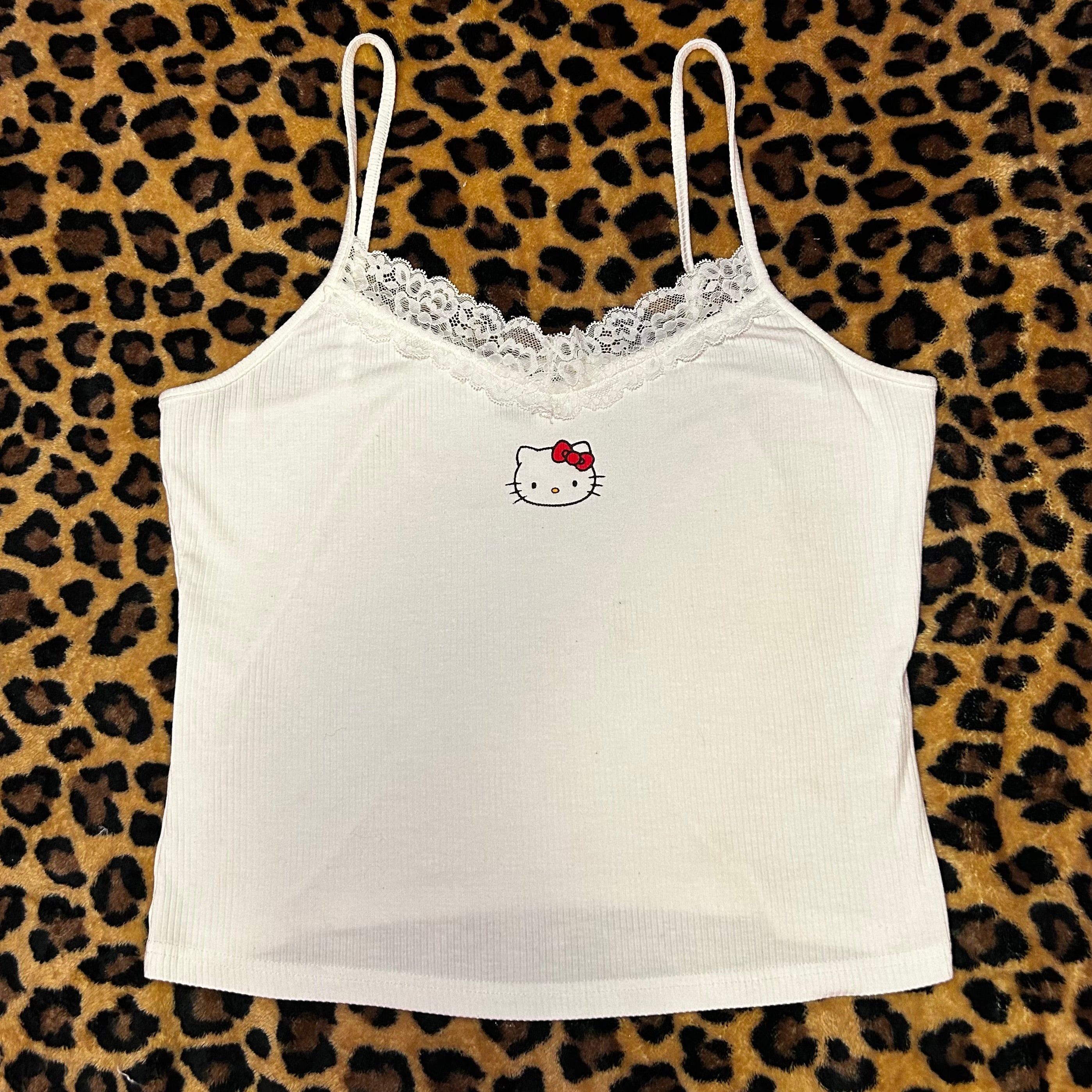 (XL) Hello Kitty Lace Cami Top – Missangeldoll