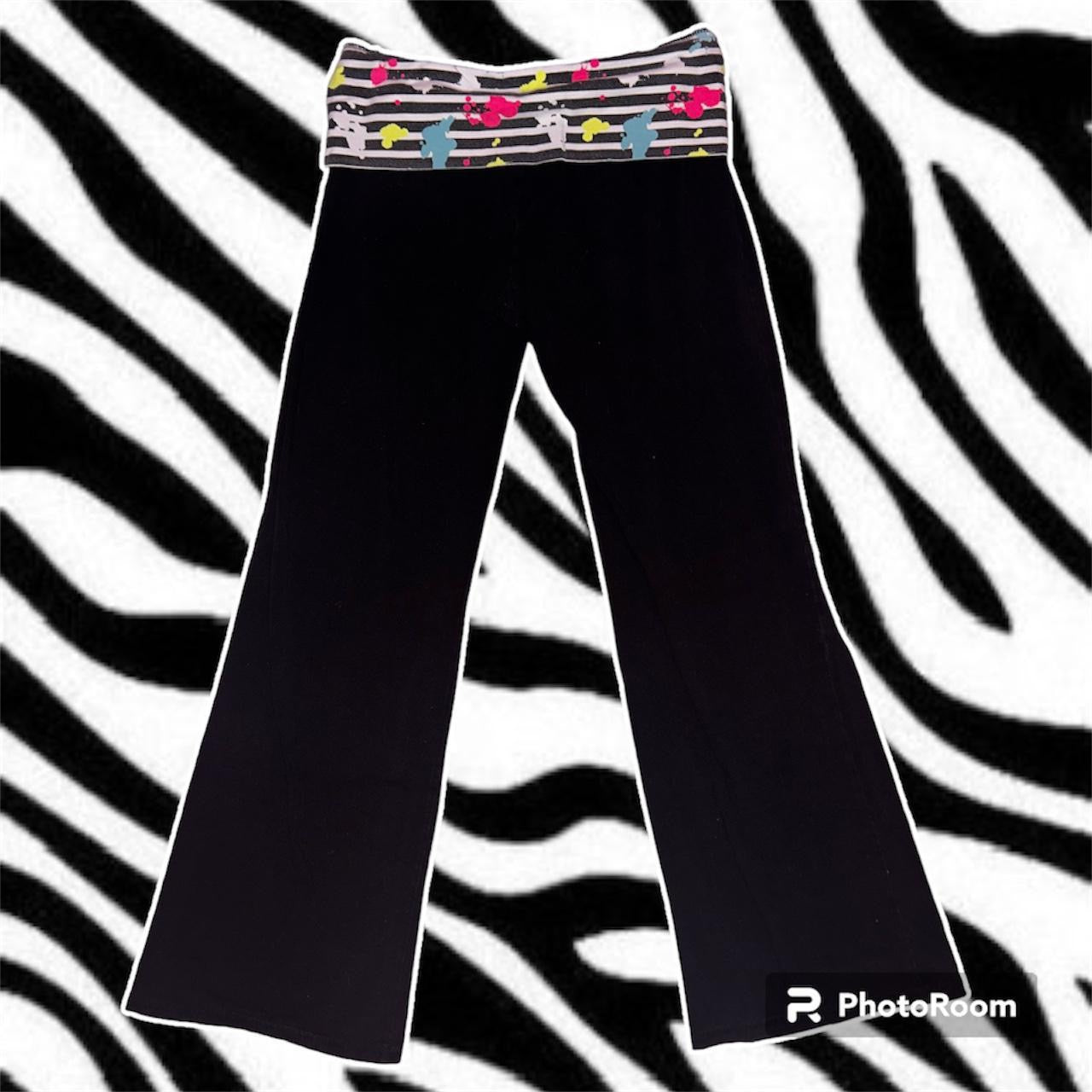 (L) Paint Splatter Striped Yoga Pants – Missangeldoll